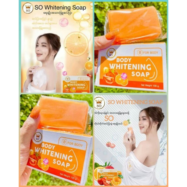 SO WHITENING BODY SOAP ORI THAI | Shopee Malaysia
