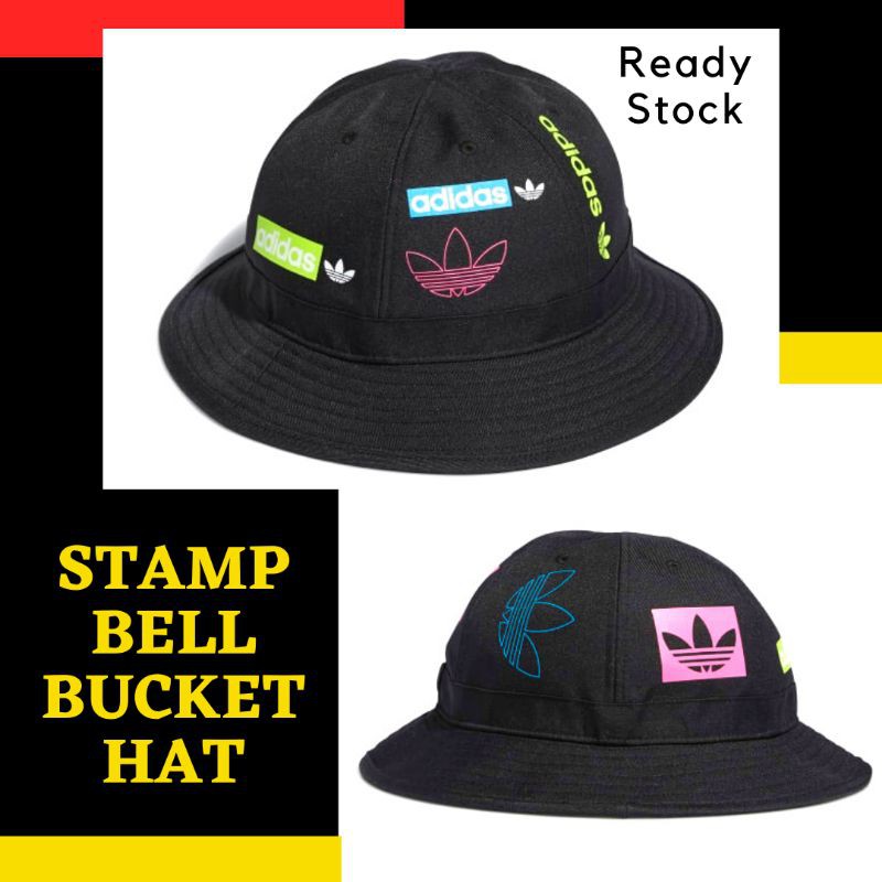 💥 HOT ITEM ORIGINAL 💥 Adidas Original Stamp Bell Bucket Hat | Shopee ...
