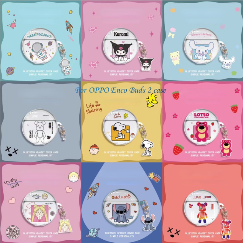 READY STOCK!For OPPO Enco Buds 2 Case Cartoon Innovative Pattern Soft ...