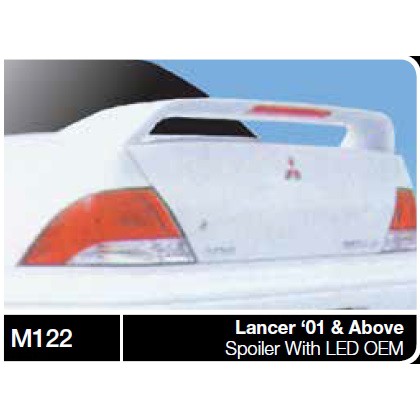 Mitsubishi lancer cs evo rear boot trunk ducktail lip spoiler 1998 1999 ...