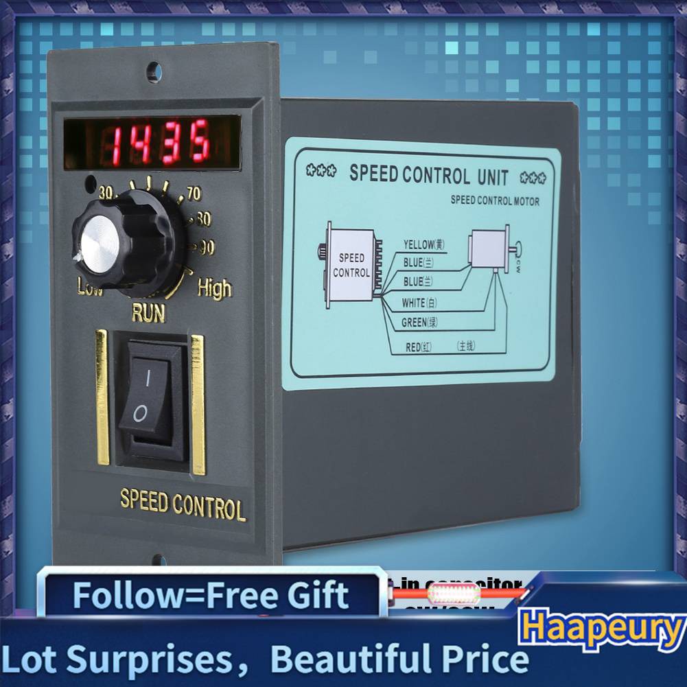 [Seller Recommend] AC 220V Motor Speed Controller 50Hz 15W Digital ...