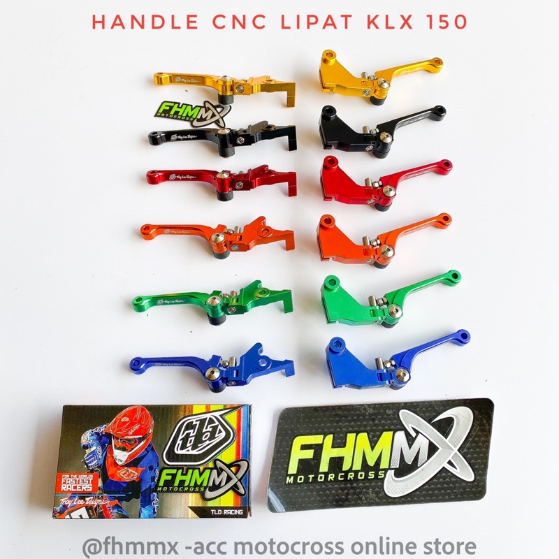 Klx 150 CNC folding Handle TLD | Shopee Malaysia