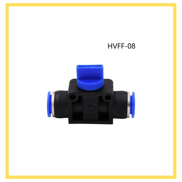 READY STOCK HVFF Series, 4 ~ 12mm One Touch Tools Fitting, Air & Push in Fitting, Quick ...