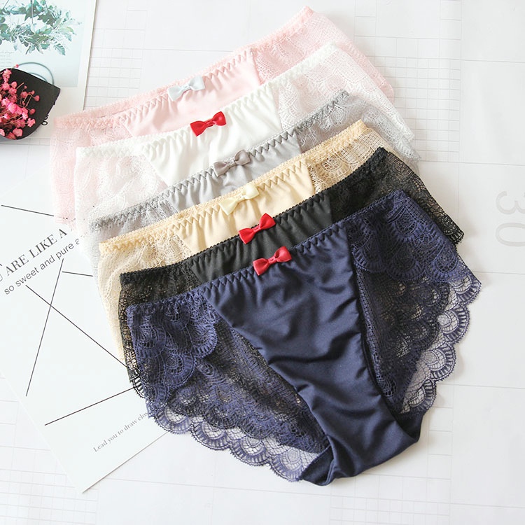 [ Ready Stock ] High Quality Ladies Seamless Sexy Panties With Lace