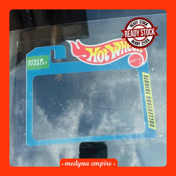 Hot Wheels Collectors Roadtax Sticker | Shopee Malaysia