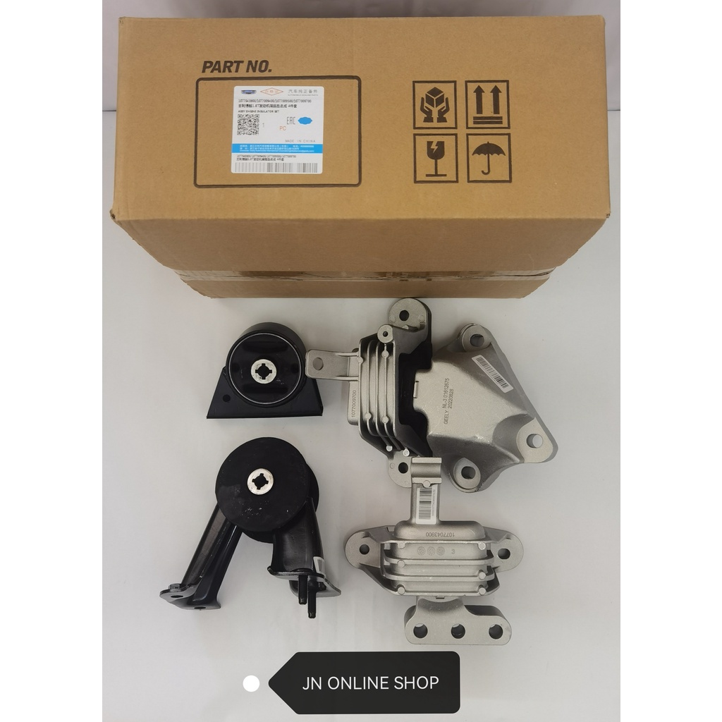 Engine Mounting Set (100% Geely Original) for Proton X70 1 Set (6 Speed ...