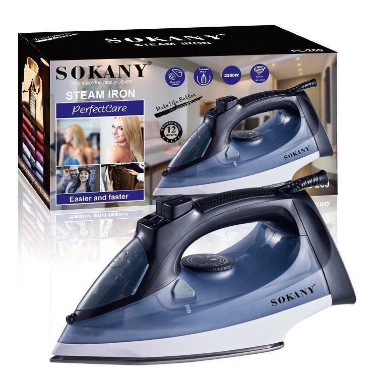Sterika SOKANY / SOKANY PL-260 2200 Watt Portable Steam Corder Iron ...