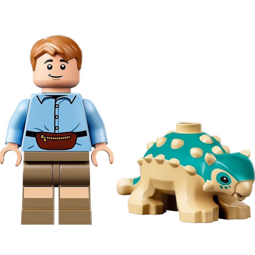 Lego Jurassic World Park Camp Cretaceous 76939 JW070 Ben & Bumpy the ...