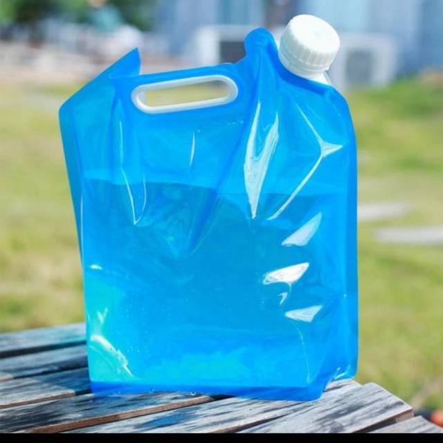 10 liter Folding Jerry Can outdoor Folding water tank survival | Shopee ...