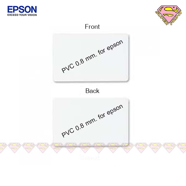Plastic Card White PVC Can Print 2 Sides (1 Box Total 230 Sheets ...