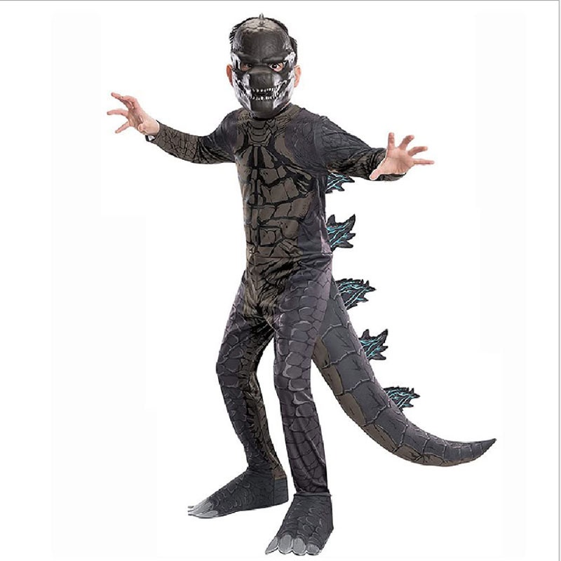 Kids Boys Monster King Kong Vs Doll One Piece Godzilla Cosplay Muscle ...
