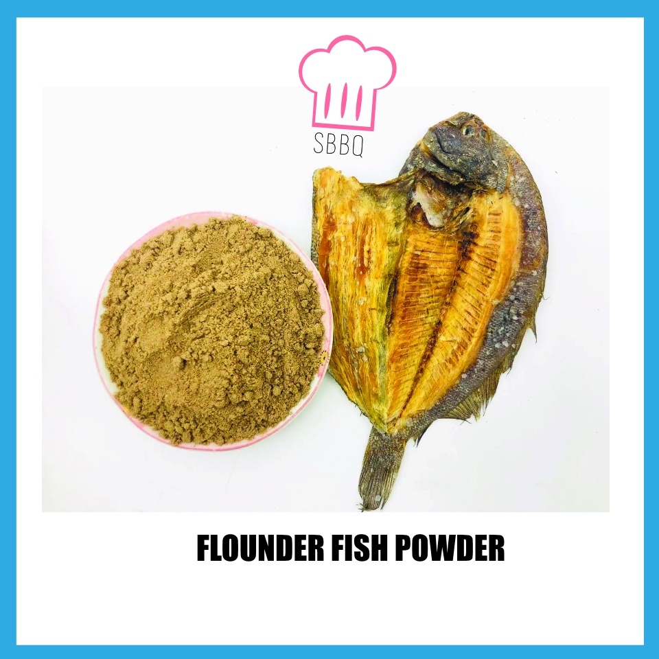 [HALAL]100G/250G FLOUNDER FISH POWDER | SERBUK FLOUNDER | 比目鱼粉 | Shopee ...