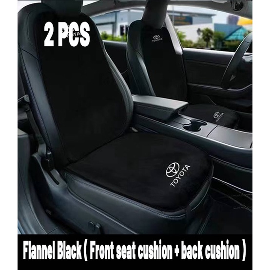 【ready stock】Full set High-quality flannel material car seat cover/Four ...