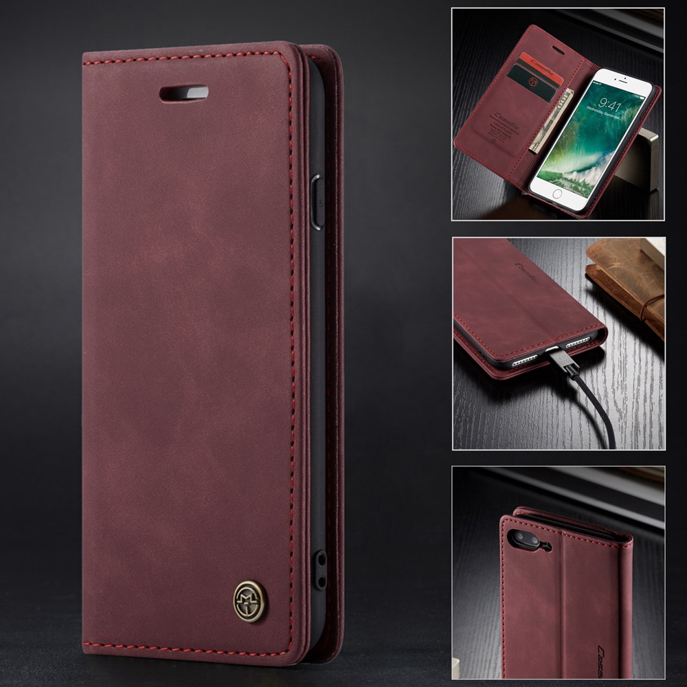 Original Caseme Flip Casing FOr iPhone 7 8 Plus Wallet Case For i7 i8 ...