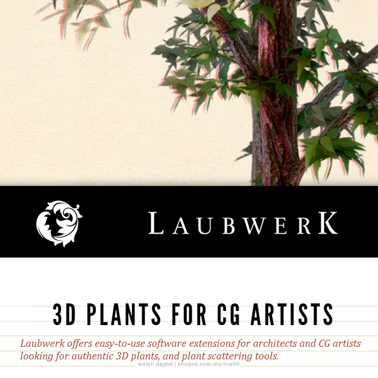 SketchUp | Plugins | Extension 2025 Laubwerk Plants Kit Tree Plugin for ...