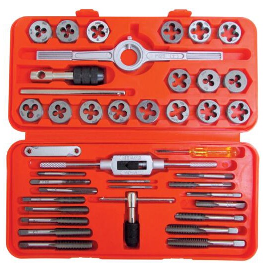 SKC 40PC METRIC SIZE TAP & DIES SET ALAT BUAT TRIP SCREW MADE IN JAPAN | Shopee Malaysia