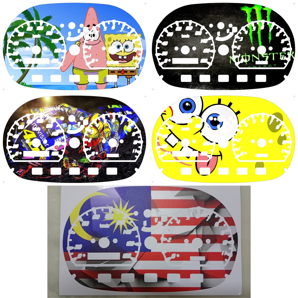 Sticker Meter YAMAHA Y125ZR / 125ZR | Shopee Malaysia