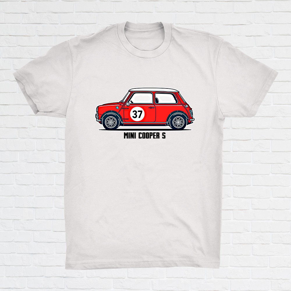Mini Cooper S Icon T-Shirt Round Neck Racing | Shopee Malaysia