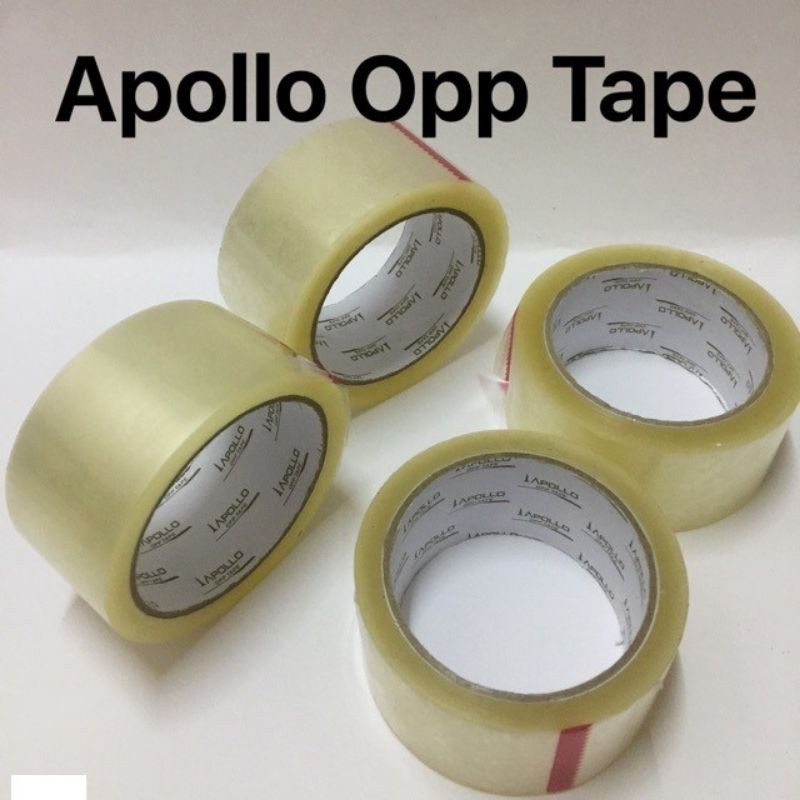 Stok Sedia Apollo Pita Pelekat OPP Lutsinar /Apollo Adhesive OPP Clear ...
