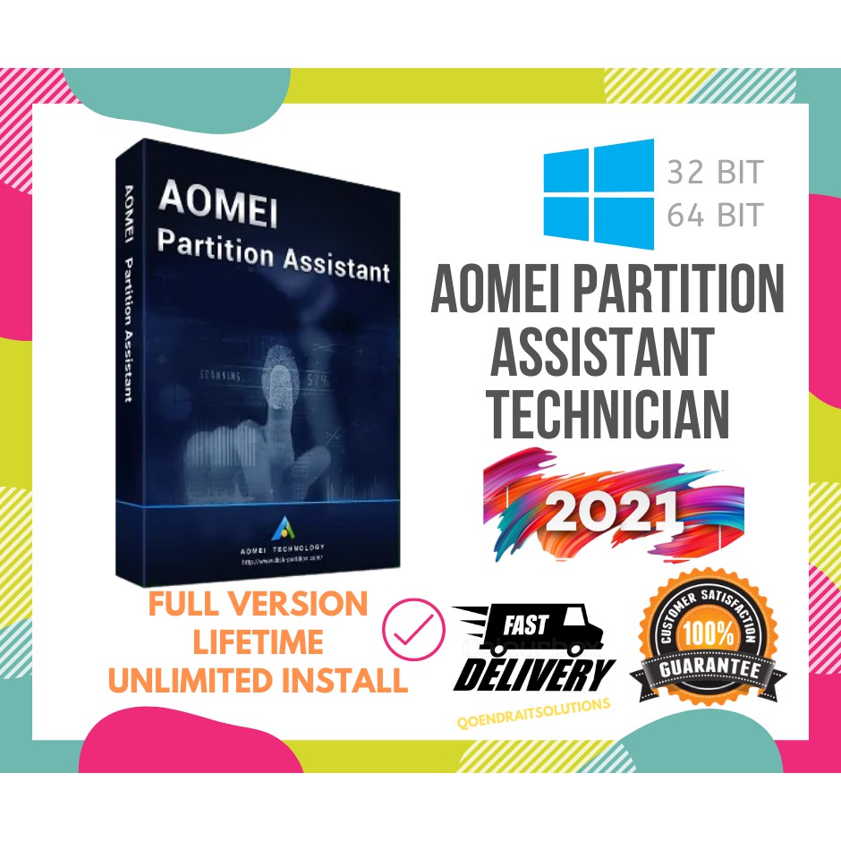 🔥 AOMEI Partition Assistant 9 Technician | Activted | Shopee Malaysia