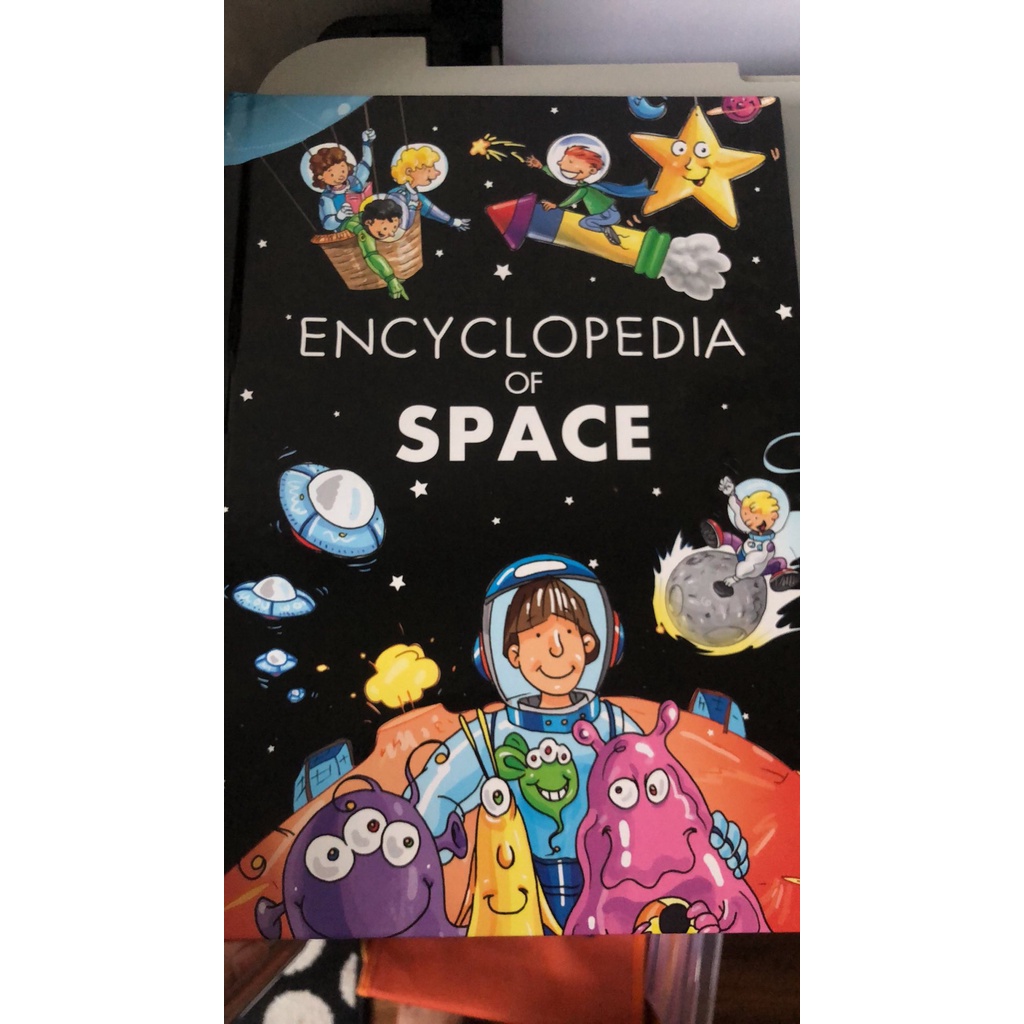 Encyclopedia Of Space Beautifully Illustrated Hardcover Book With Fun ...