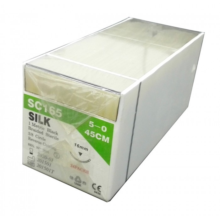 SUTURE-SILK-UNIK-5.0 24PCS/BOX-(SC165) | Shopee Malaysia