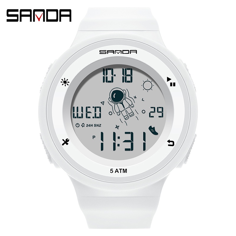 Sanda Sports Watches Detachable Strap Women Watch 2121-3 | Shopee Malaysia
