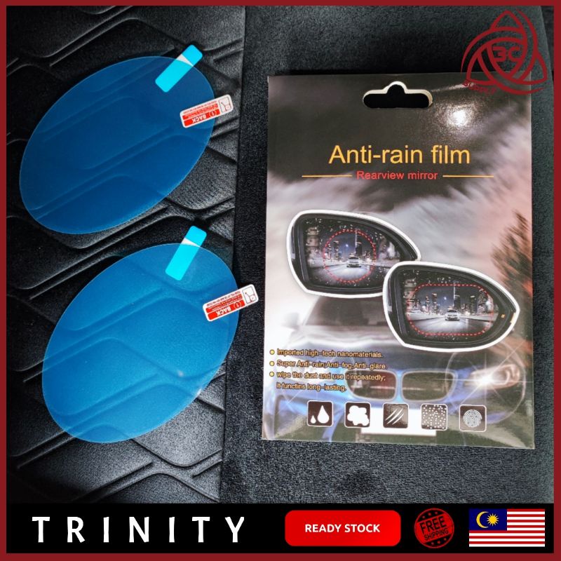 Anti Rain Fog Prevention Side Mirror PET Micro Nano Material Rain Proof ...
