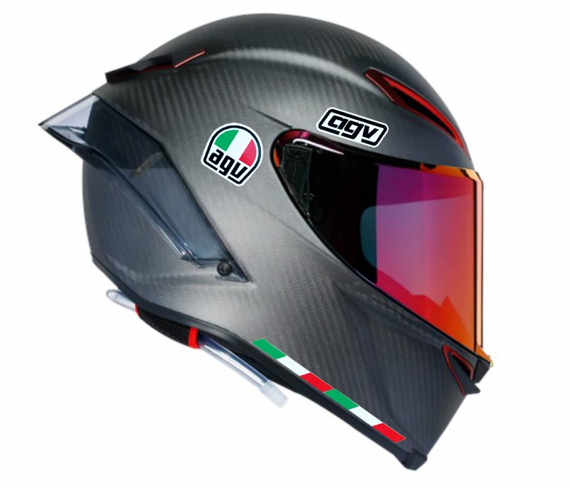 1 SET YOSHIMURA Reflective Motorcycle Side Strip Helmet Sticker ...