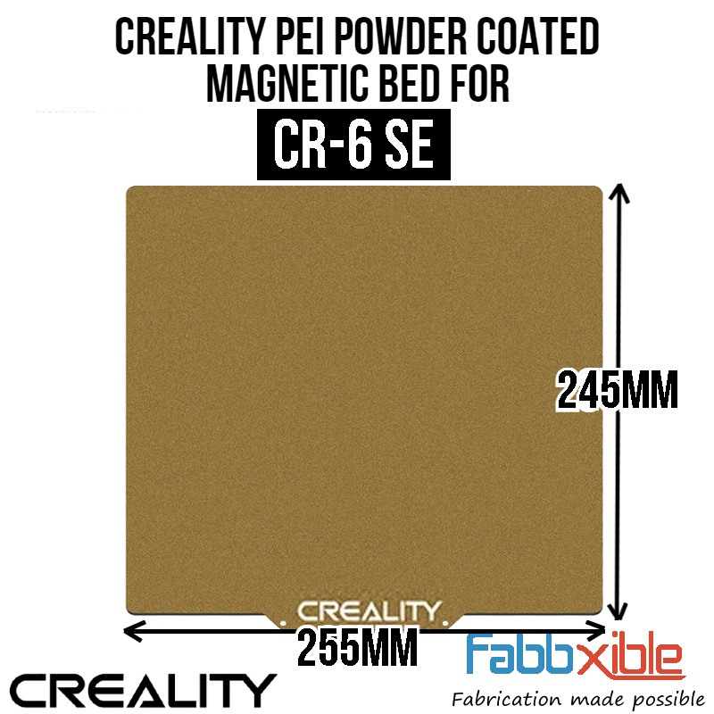 Creality PEI Powder Coated Magnetic Spring Steel Flexible Bed 245x255mm ...