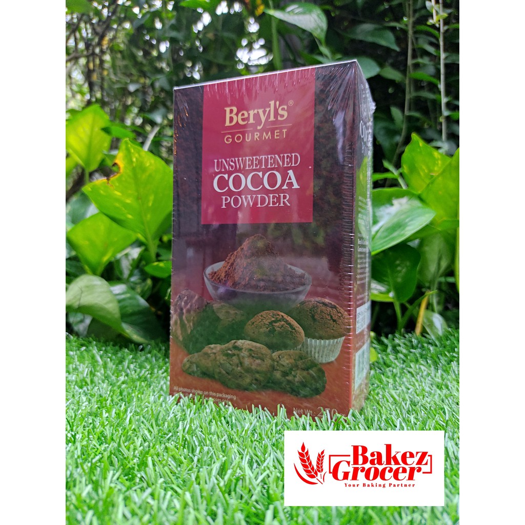 Beryl's Gourmet Unsweetened Cocoa Powder 250g | Shopee Malaysia