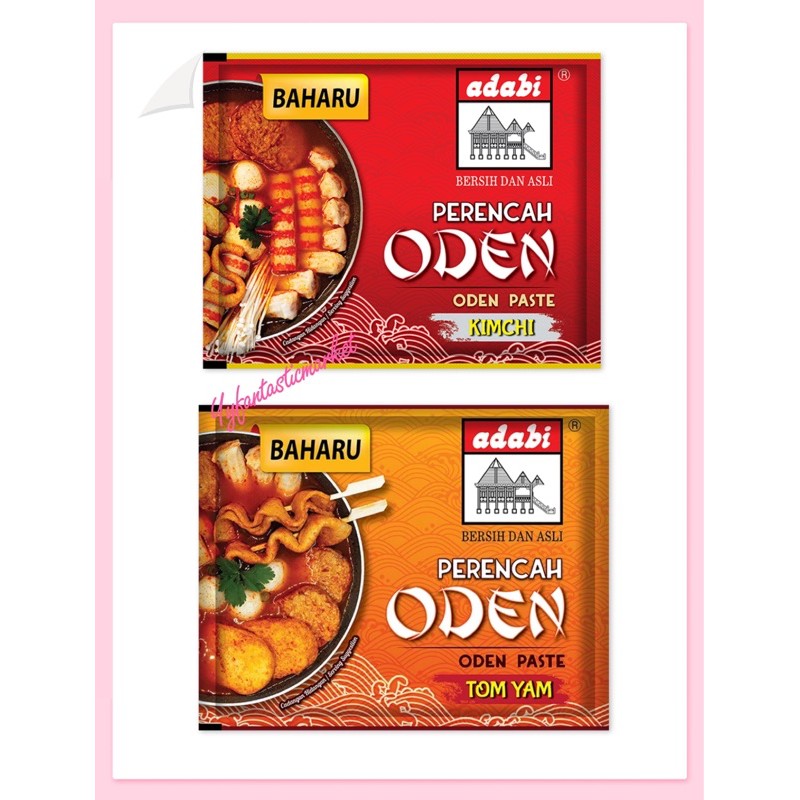 ‼️Value Pack‼️ Adabi Perencah Oden Paste Flavour Tomyam / Kimchi (Sauce ...