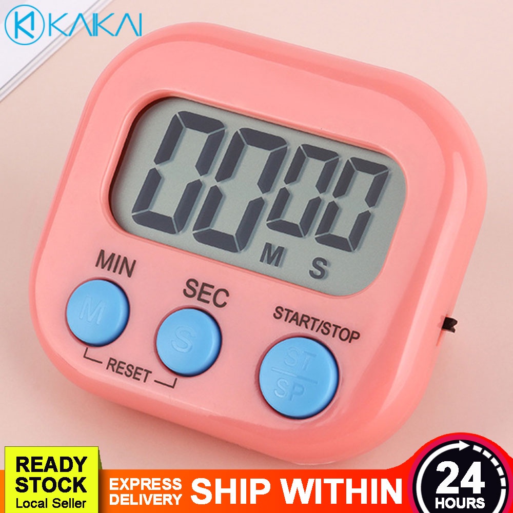 🔥 PROMO 🔥 Classroom Meeting Timer Back Magnetic Digital Kitchen ...