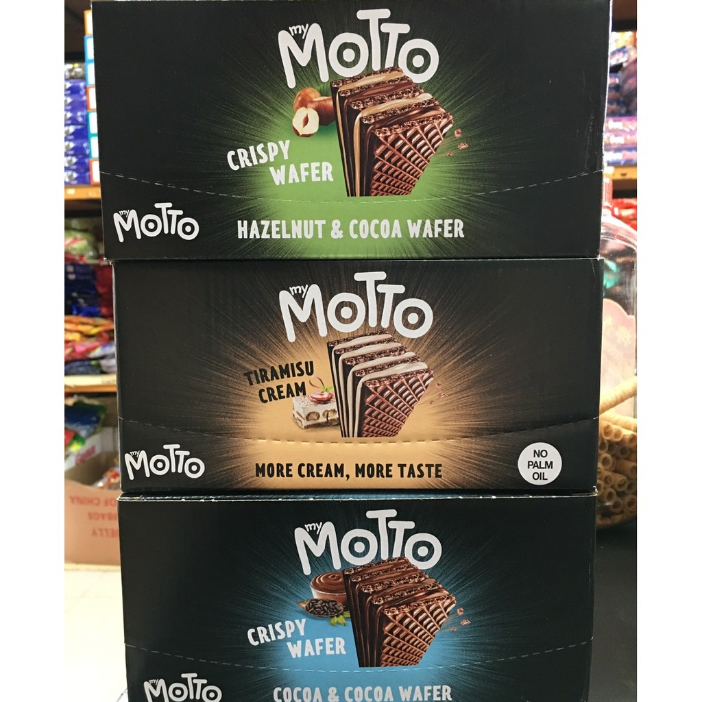 MYMOTTO CHOCOLATE WAFER (NEW STOCK) | Shopee Malaysia