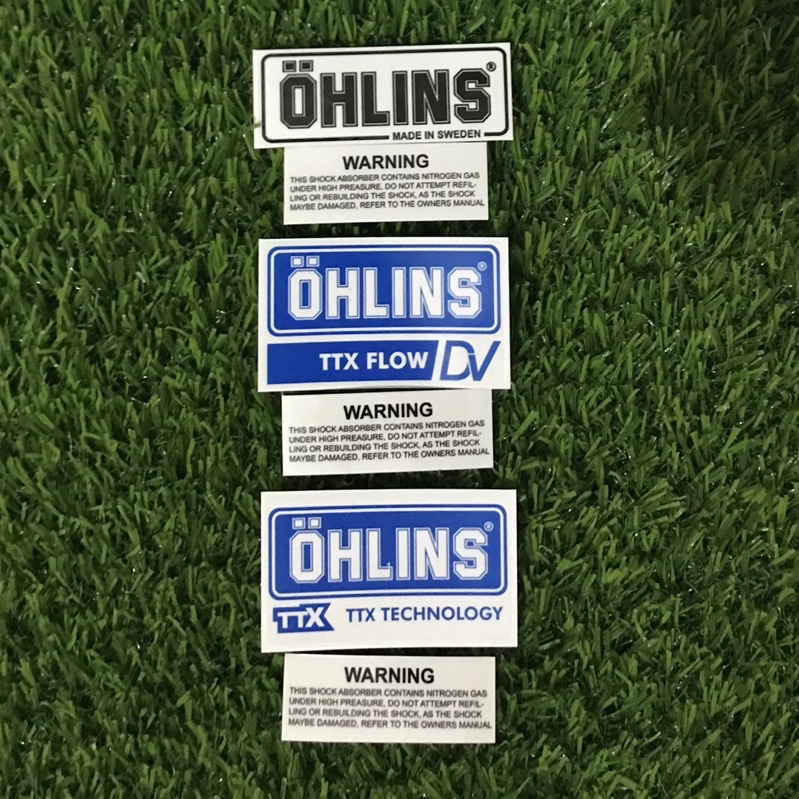 Ohlins TTX SHOCK STICKER | Shopee Malaysia