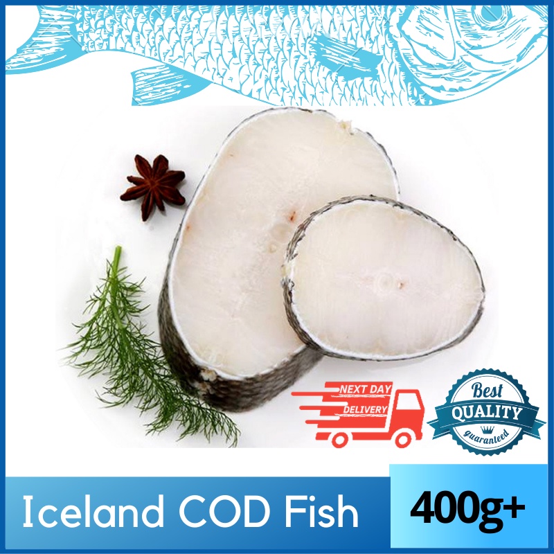 Iceland COD Fish Fillet (400g-600g per piece) | Shopee Malaysia