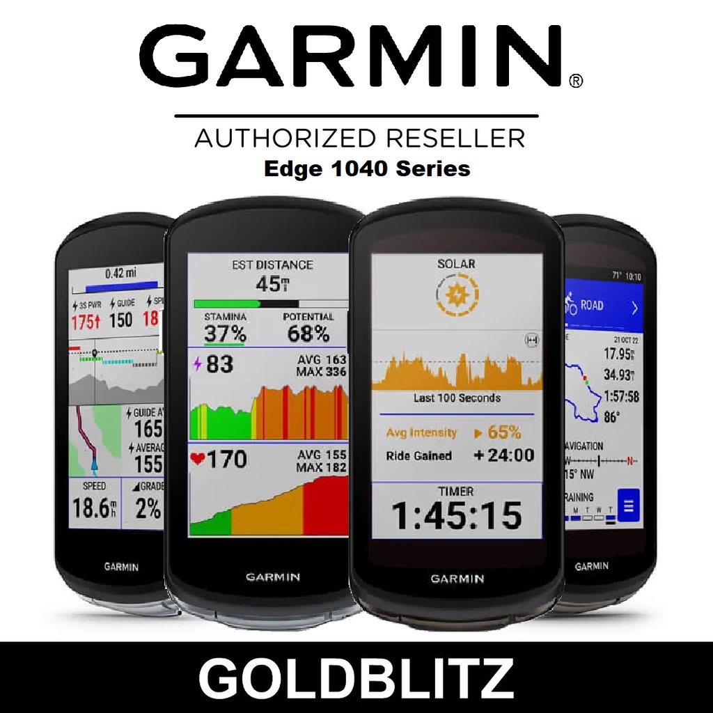 Garmin Edge® 1040 Bundle / 1040 Solar PACKED WITH PERFORMANCE FEATURES ...