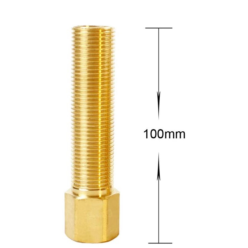 Brass Faucet Male Female Thread Adaptor Extension 50mm 70mm 100mm ...
