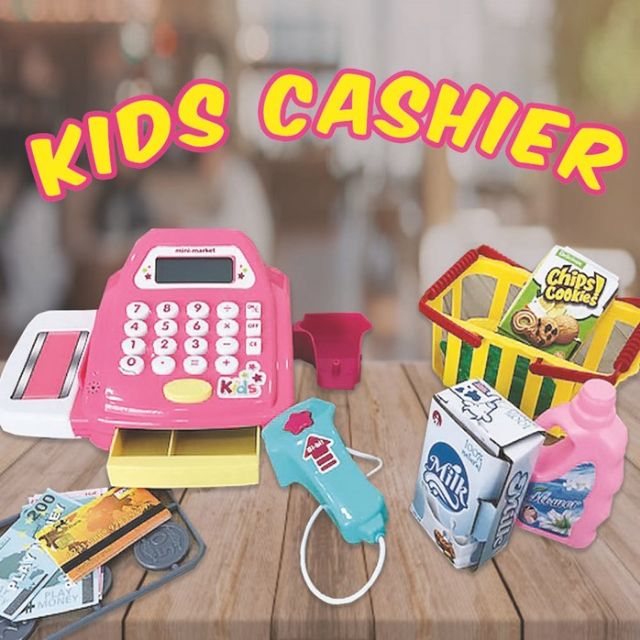 🔥KIDS CASHIER CASH MACHINE🔥 | Shopee Malaysia