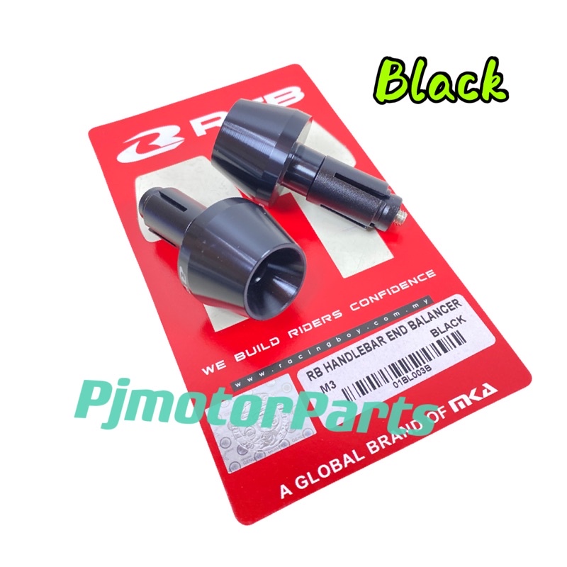 Universal Handle Bar Cap Cover End Balancer Alloy (Original RCB M3 & M1 ...