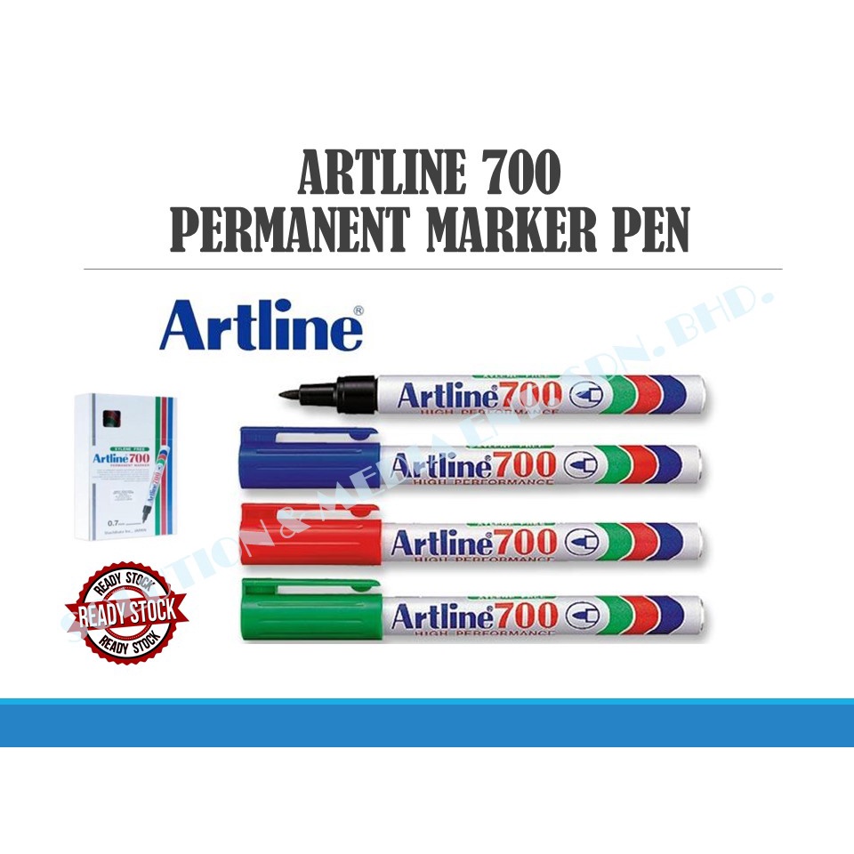 ARTLINE 700 PERMANENT MARKER PEN | Shopee Malaysia