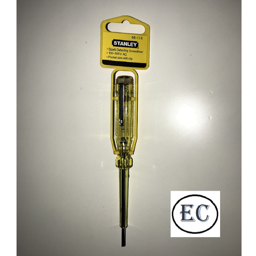 🔥100% Original🔥Stanley 66-119 Spark Detecting Screw Driver (Test Pen ...