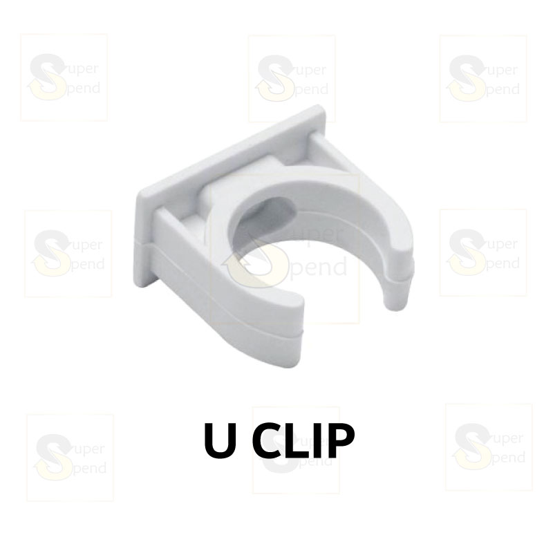 [ 20mm / 25mm ] Wiring PVC Conduit U Clip Bar Saddle | Shopee Malaysia