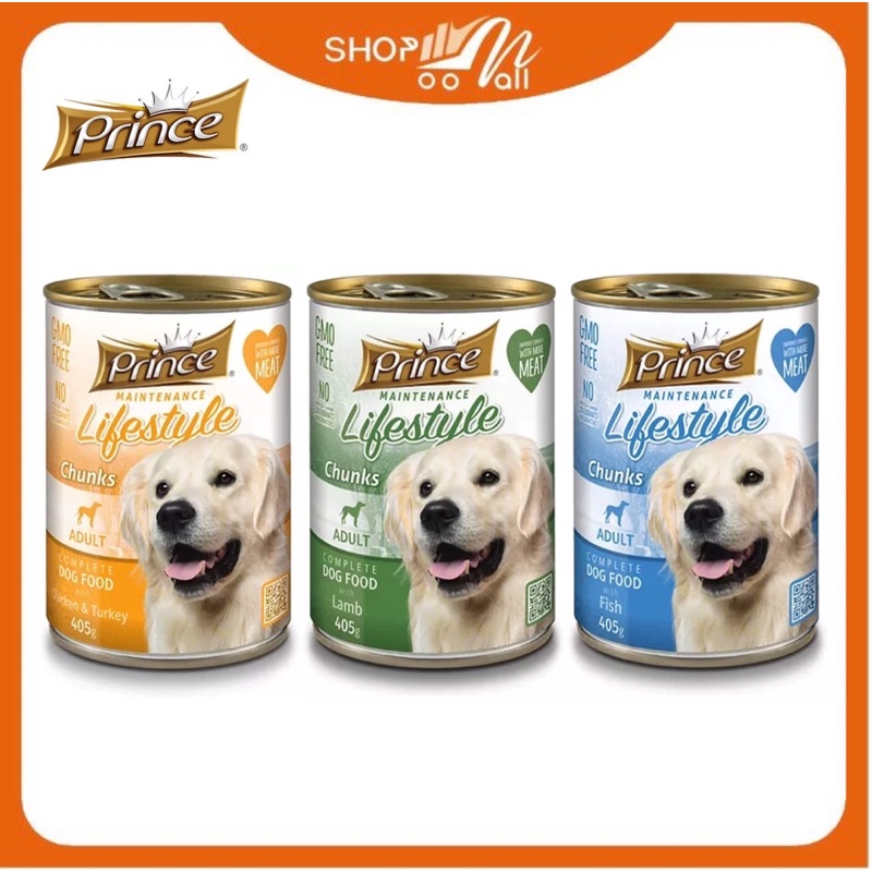 PRINCE MAINTENANCE LIFESTYLE CHUNKS COMPLETE DOG CANNED FOOD /DOG WET ...