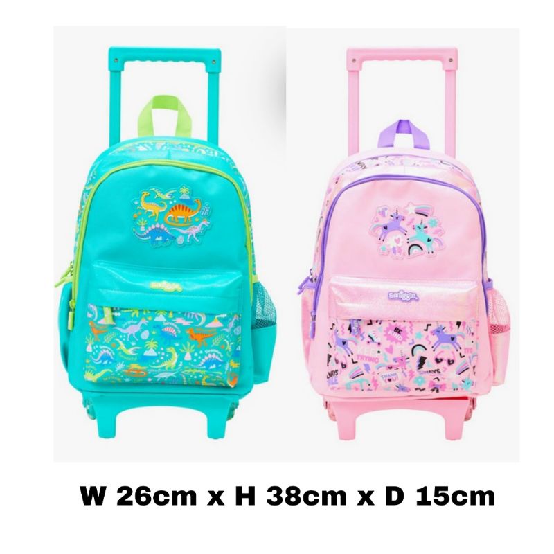 SMIGGLE BACKPACK TROLLEY CLOUD NINE 💯 ORIGINAL | Shopee Malaysia