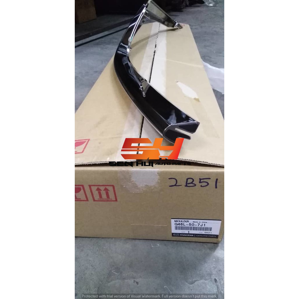 Mazda 6 Skyactive MOULDING RH curve lwr rad grille G46L507J1 Genuine ...