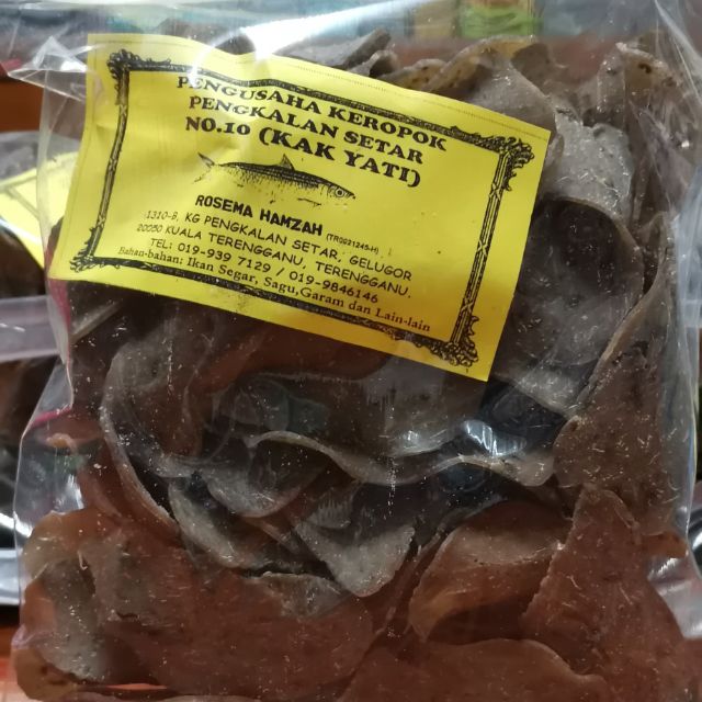Keropok keping Pengkalan Setar 500gram / keropok ikan tambang segar ...