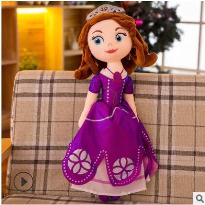 50cm Sofia the First Princess Sofia Doll Plush Toys Stuffed Soft Toys ...
