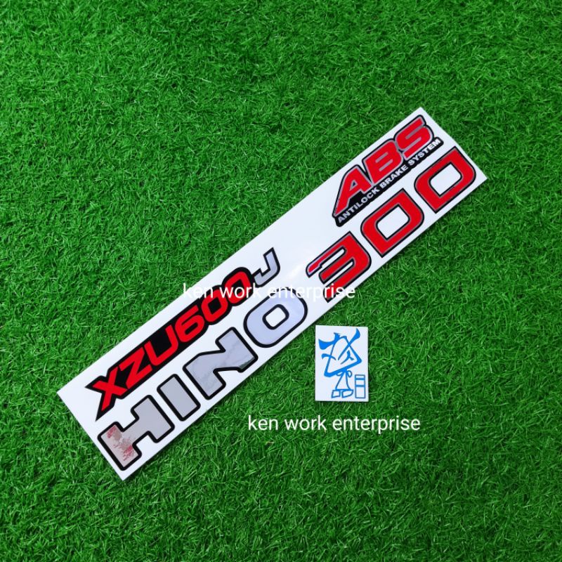 sticker hino 300 xzu600j | Shopee Malaysia