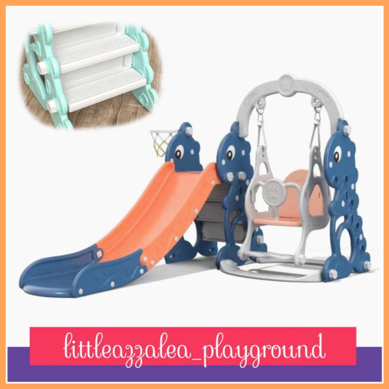 Gelongsor Kids Indoor Playground Trex Dino Design | Shopee Malaysia